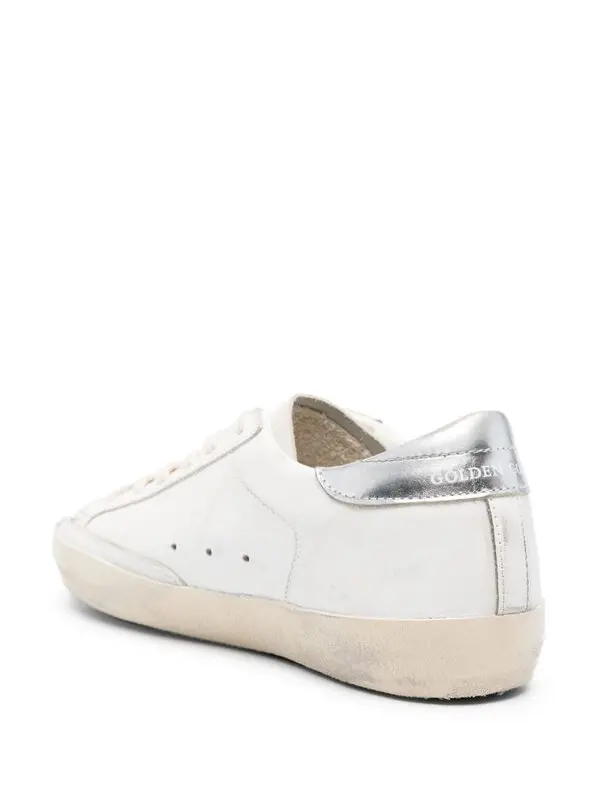 GOLDEN GOOSE Super-star Leather Sneakers - White