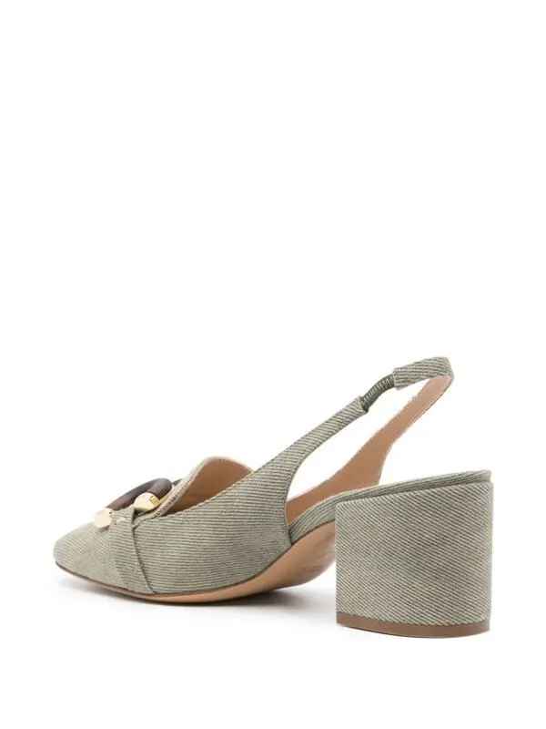 Roberto Festa Ibiza Denim Slingback Pumps