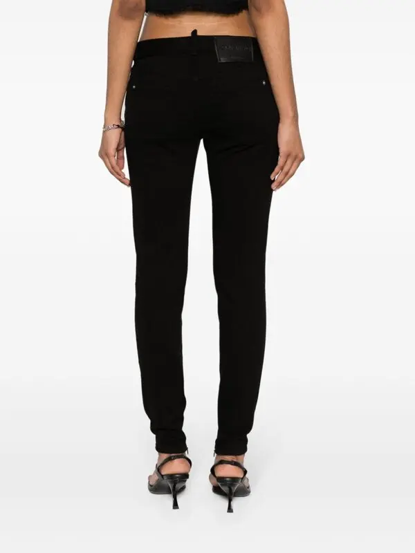 Dsquared2 Twiggy Mid-rise Skinny Jeans