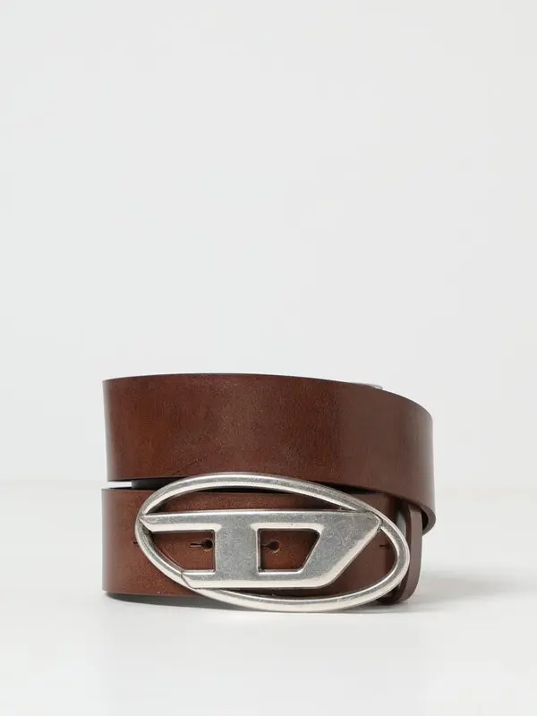 DIESEL® Leather Belt - Brown