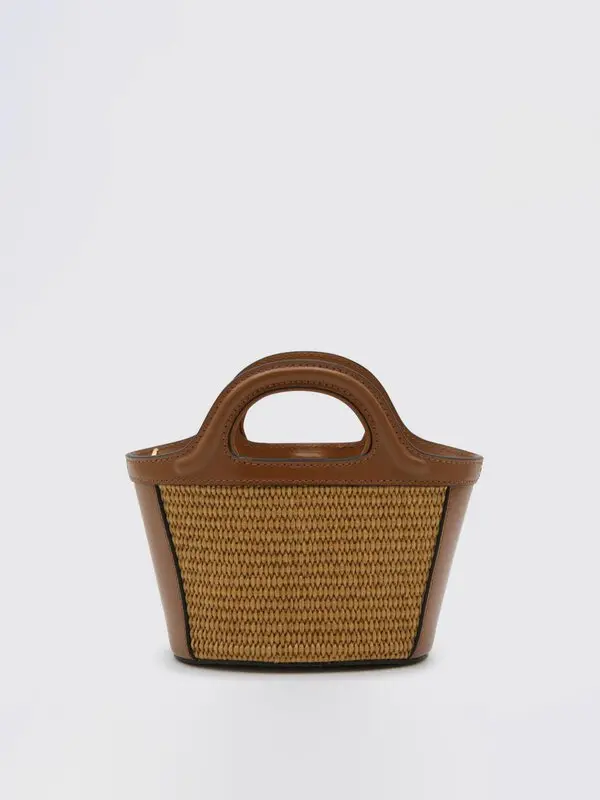 Marni Raffia Top Handle Bag