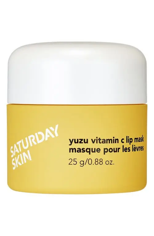 SATURDAY SKIN Yuzu Vitamin C Lip Mask - No Color