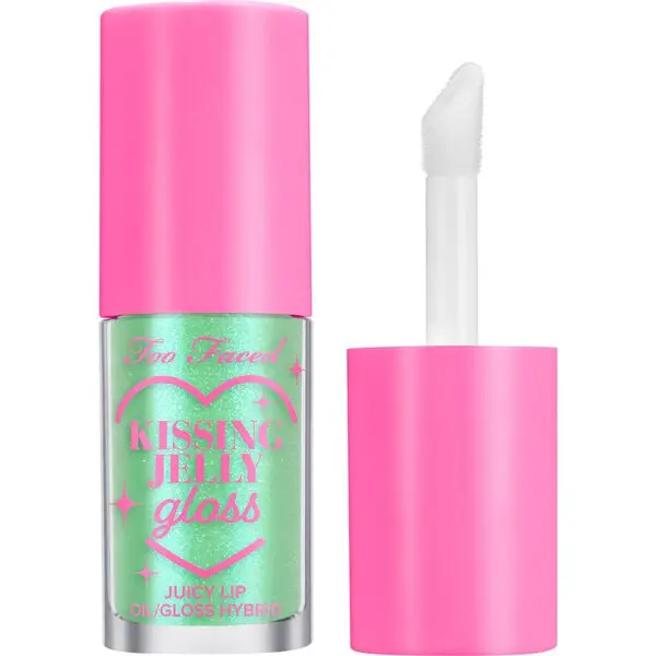TOO FACED Kissing Jelly Lip Oil Gloss - Green Apple