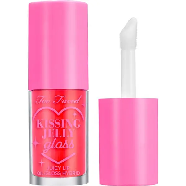 TOO FACED Kissing Jelly Lip Oil Gloss - Sour Watermelon