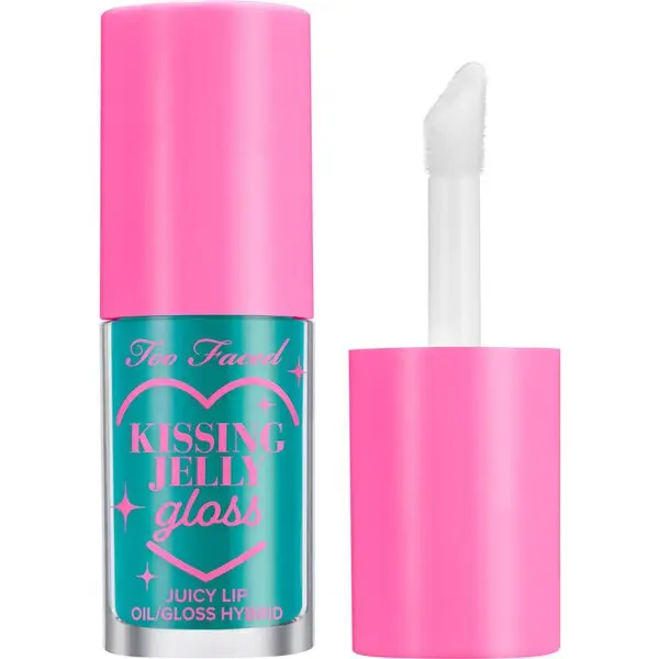 TOO FACED Kissing Jelly Lip Oil Gloss - Sweet Cotton Candy