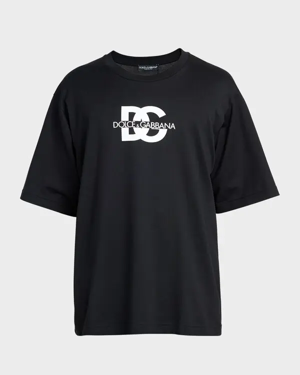 専用DOLCE&GABBANA Tシャツ　RUBBERIZED LOGO TEE Dolce & Gabbana Rubberized Dg Logo T-Shirt - Black | Editorialist