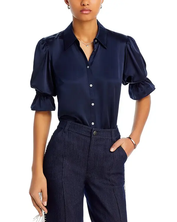Cinq À Sept Fiona Top - Navy