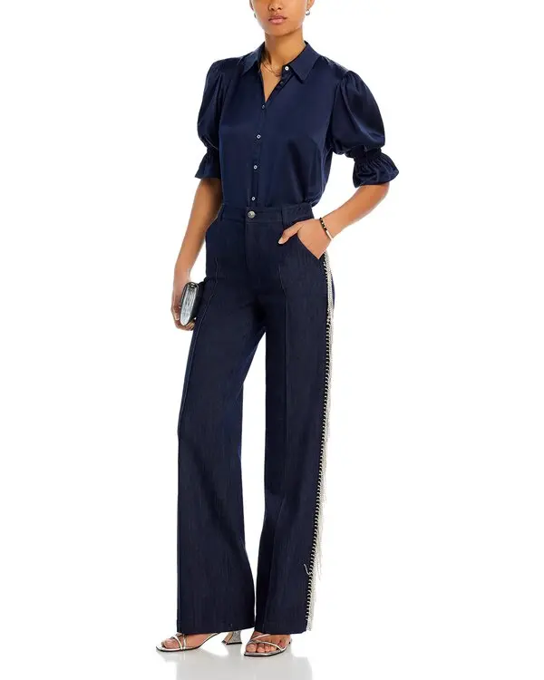 Cinq À Sept Fiona Top - Navy