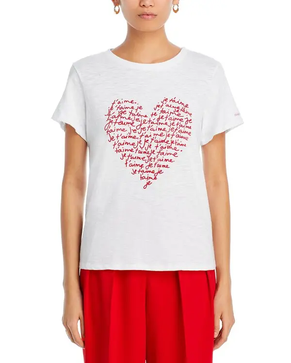 Cinq À Sept Je T'aime Graphic Tee