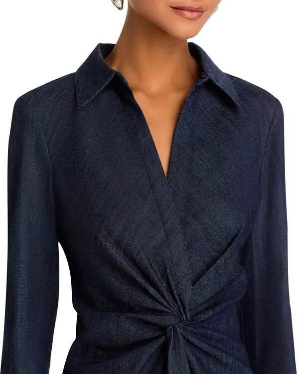 Cinq À Sept Mckenna Denim Dress - Indigo
