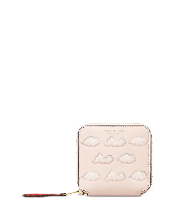 Tory Burch Leather Bi Fold Wallet