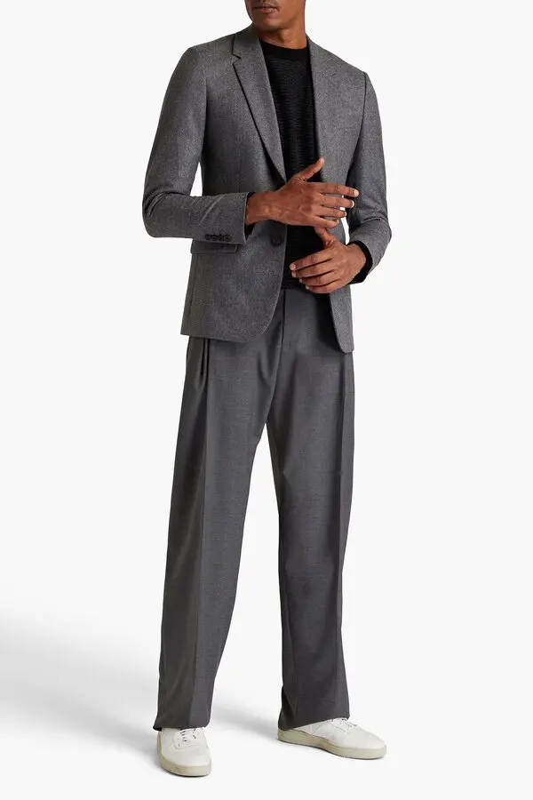 Sandro Woolflannel Blazer - Gray