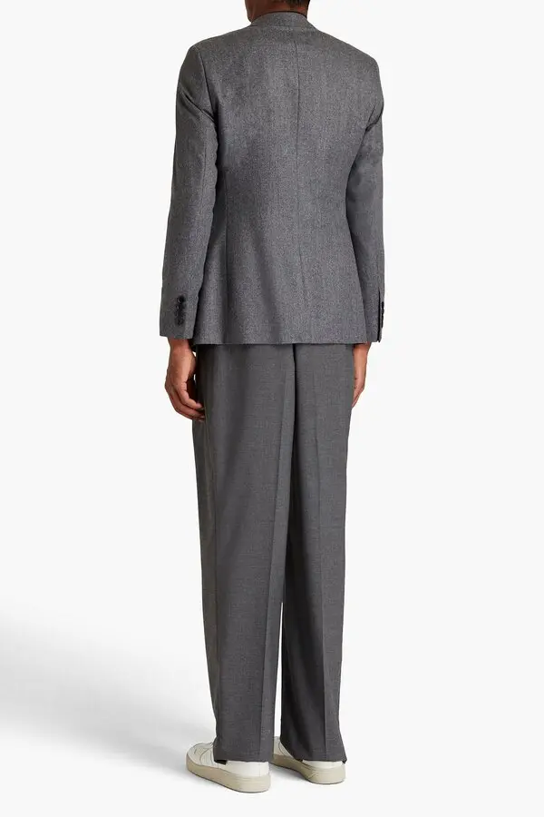 Sandro Woolflannel Blazer - Gray
