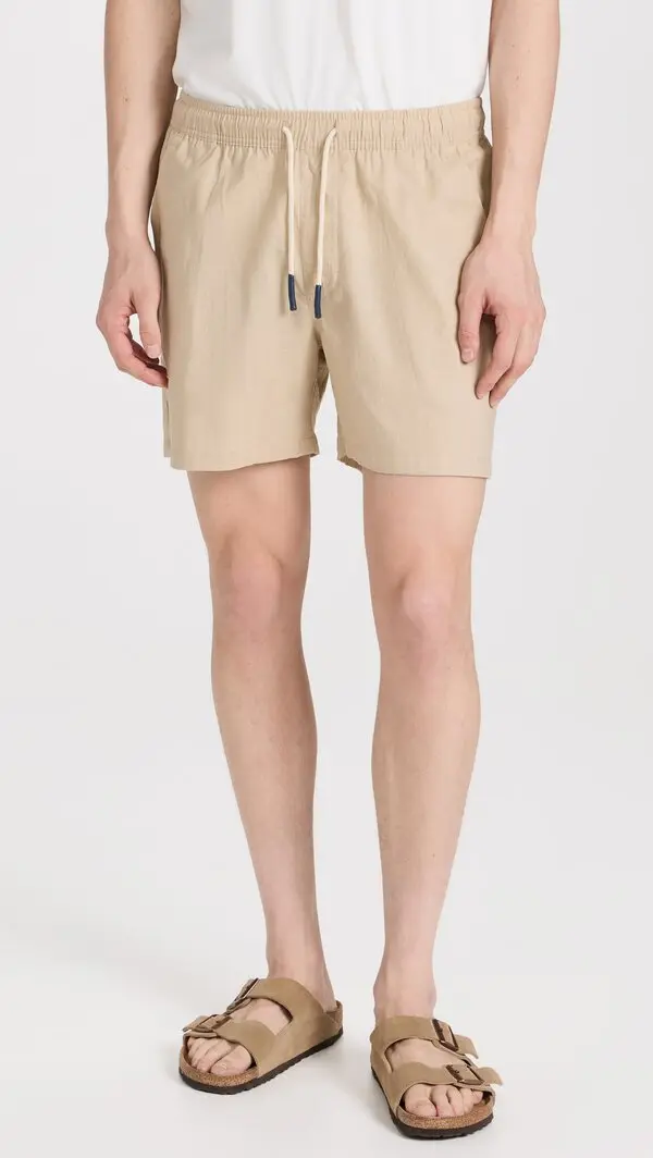 Oas Linen Blend Shorts