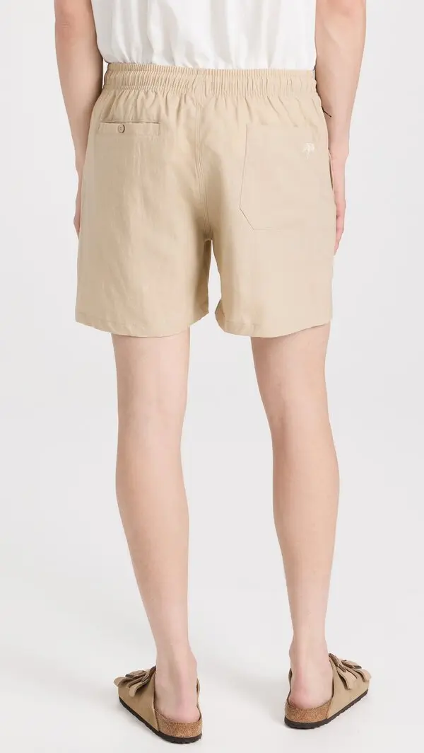 Oas Linen Blend Shorts