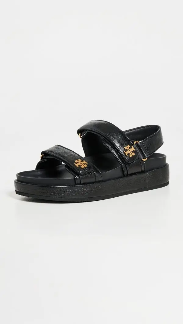 Tory Burch Kira Two-band Sport Sandals - Perfect Black