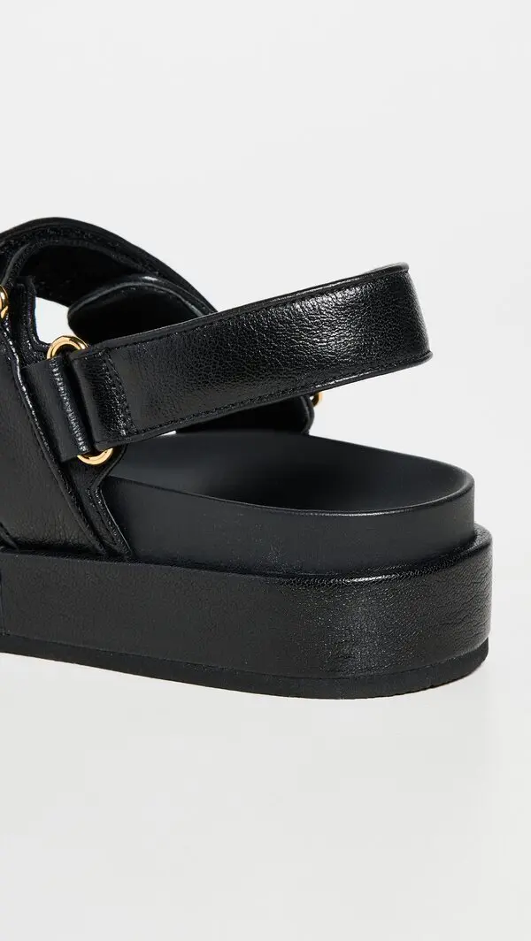 Tory Burch Kira Two-band Sport Sandals - Perfect Black
