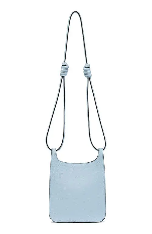 Mcm Lauretos Leather Mini Hobo Bag