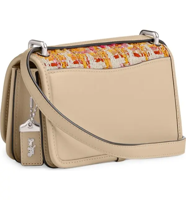 COACH Bandit Tweed Crossbody Bag