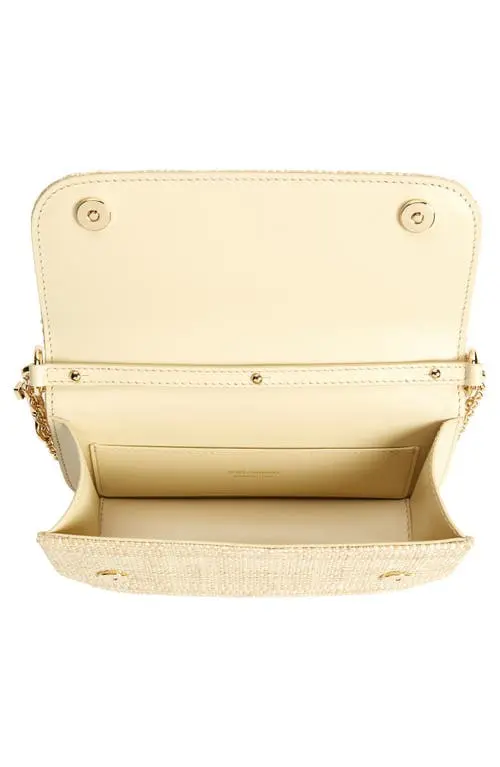 Dolce & Gabbana Raffia Top Handle Bag