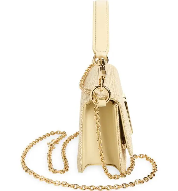 Dolce & Gabbana Raffia Top Handle Bag