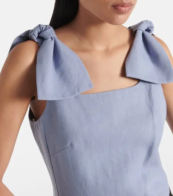 Chloé Linen Midi Dress