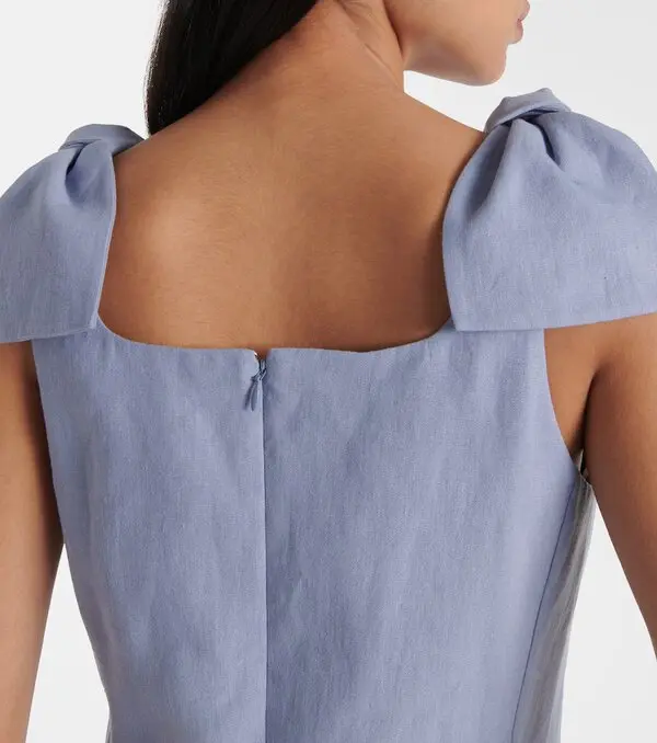 Chloé Linen Midi Dress