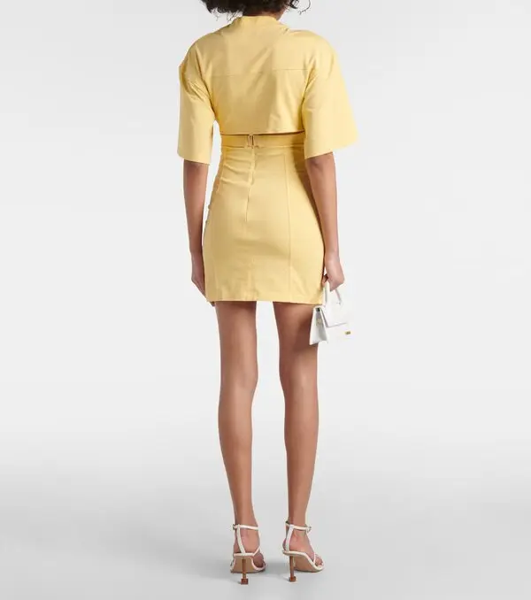 Jacquemus La Robe T-shirt Bahia Minidress - Beige