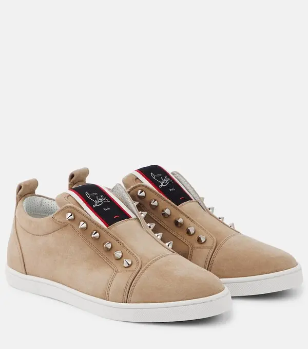 CHRISTIAN LOUBOUTIN Fav Fique A Vontade Sneakers - Beige