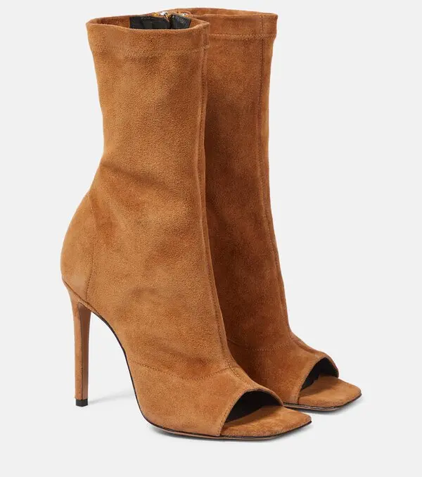 Paris Texas Amanda Ankle Boots - Brown
