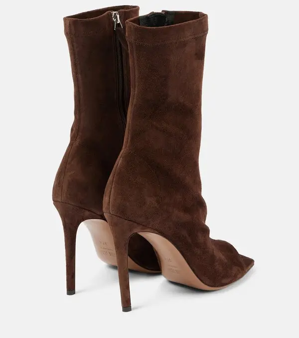 Paris Texas Amanda Suede Ankle Boots