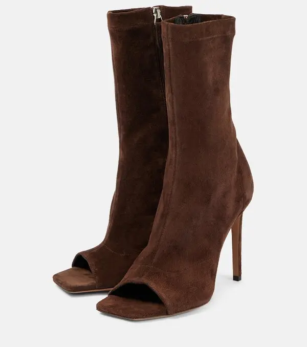 Paris Texas Amanda Suede Ankle Boots