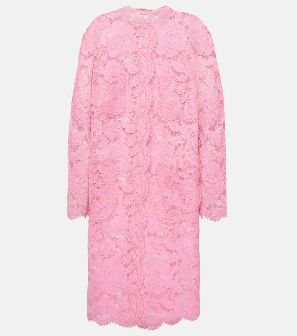 Dolce & Gabbana Lace Midi Dress
