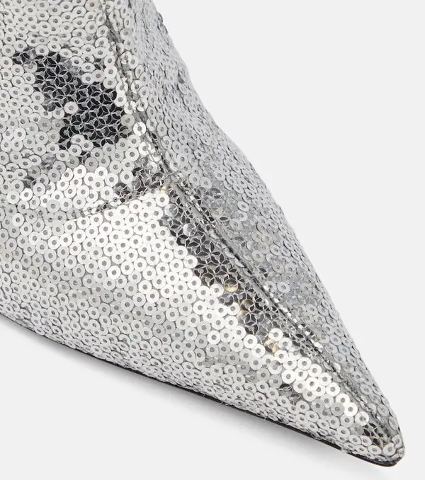 Alexandre Vauthier Sequined Ankle Boots