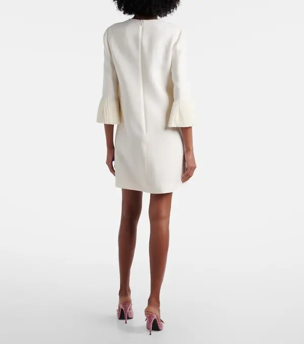 Valentino Garavani Wool And Silk Minidress