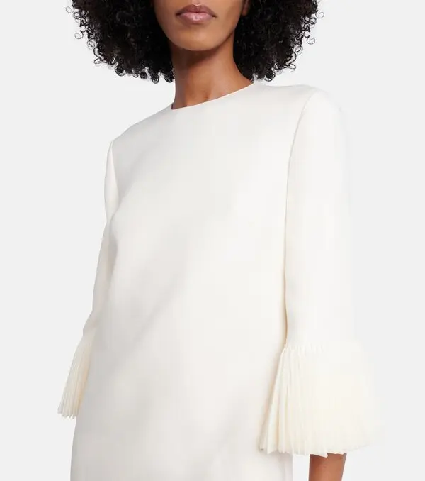 Valentino Garavani Wool And Silk Minidress