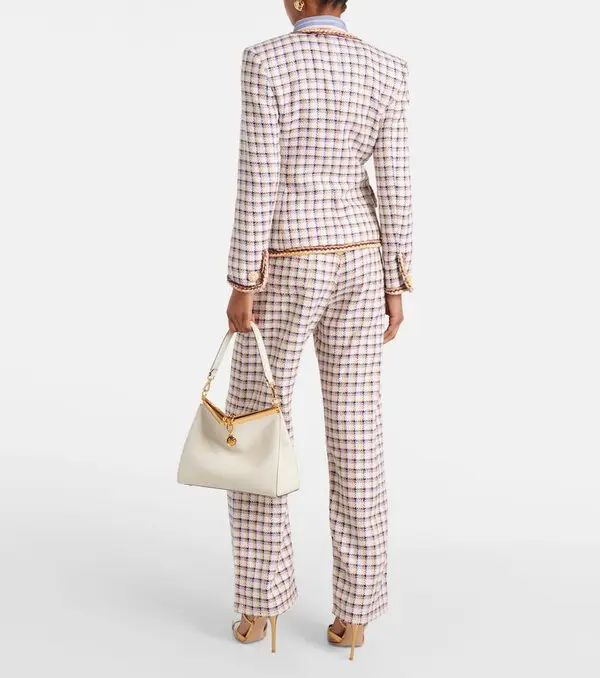 Etro Checked Cotton-blend Jacket