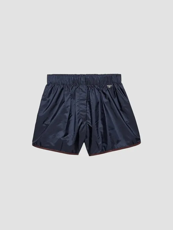 Prada Re-nylon Shorts - Blue