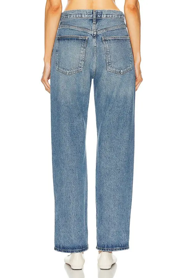 AGOLDE Fran Low Slung Easy Straight Jeans