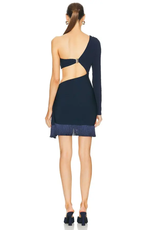 blue one shoulder dress revolve Navy Tulle Sequin Strapless Mini Dress – Dressesforparty