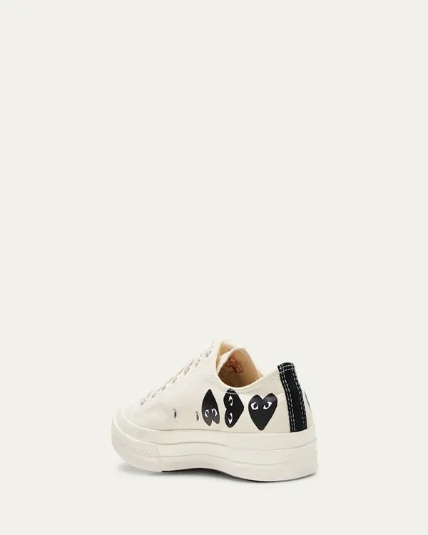 Comme Des Garçons X Converse Chuck 70 Low-top Sneakers - Off White
