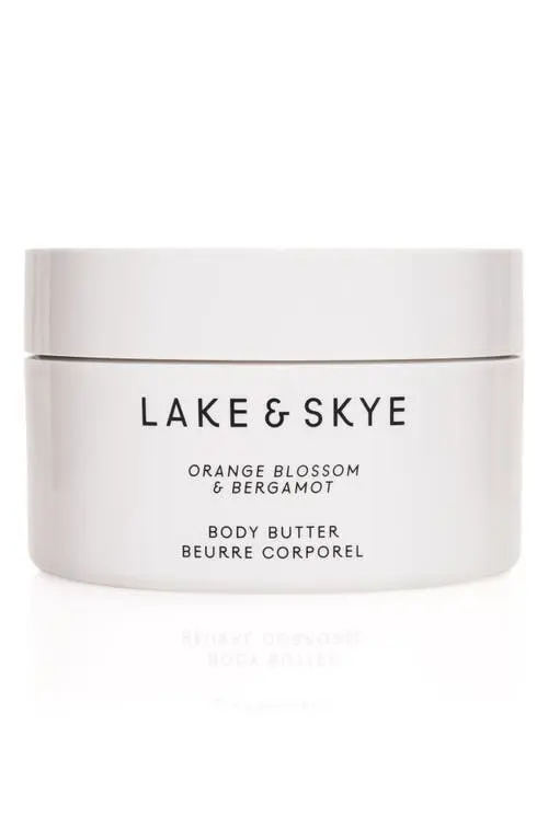 LAKE & SKYE Orange Blossom & Bergamot Body Butter - No Color