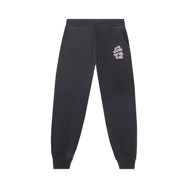 ANTI SOCIAL SOCIAL CLUB 3.0 Washed Sweat Pants - Black