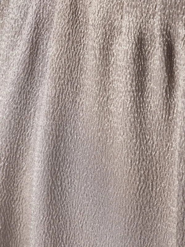 FFORME Maud Metallic Cloqué Wide-leg Pants - Neutrals