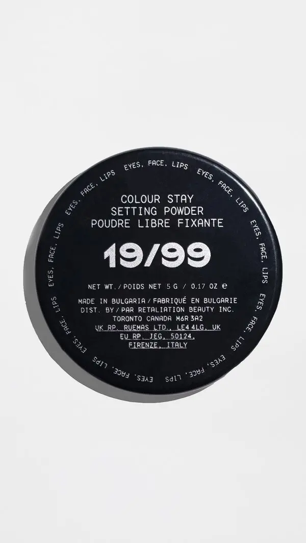 19/99 BEAUTY Colour Set Setting Powder 0.153 Fl Oz. / 4.5 - Clear