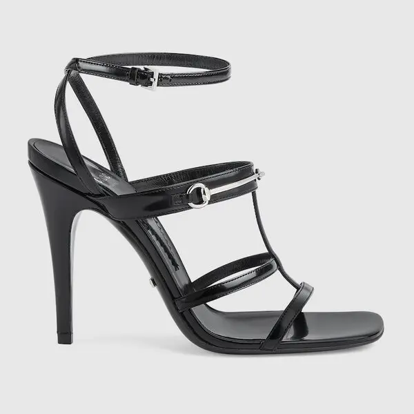 Gucci Slim Horsebit Sandal Leather