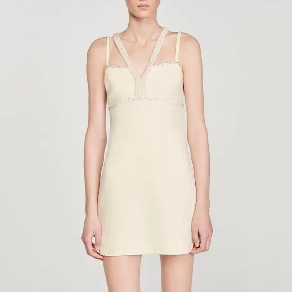 Sandro Short Beaded Dress