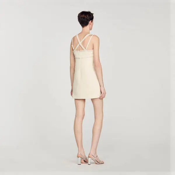 Sandro Short Beaded Dress