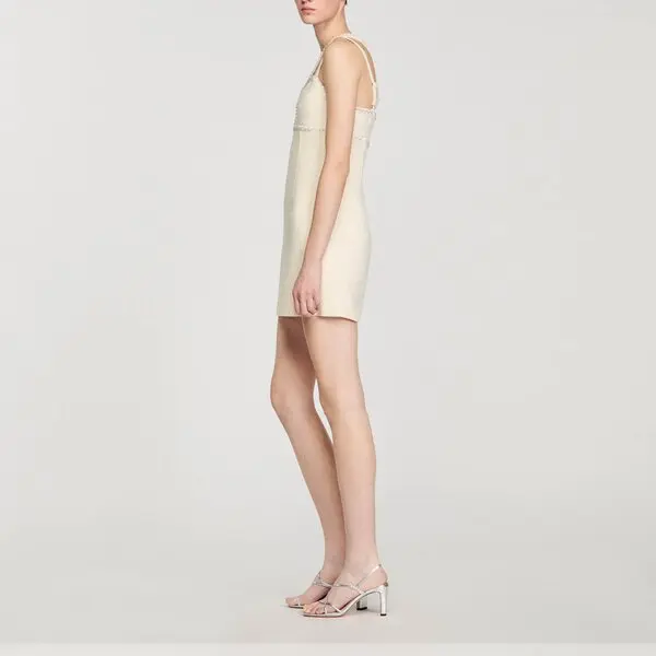 Sandro Short Beaded Dress