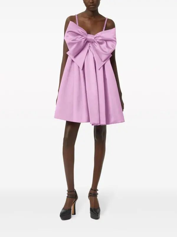 Nina Ricci Bow Sleeveless Dress - Pink